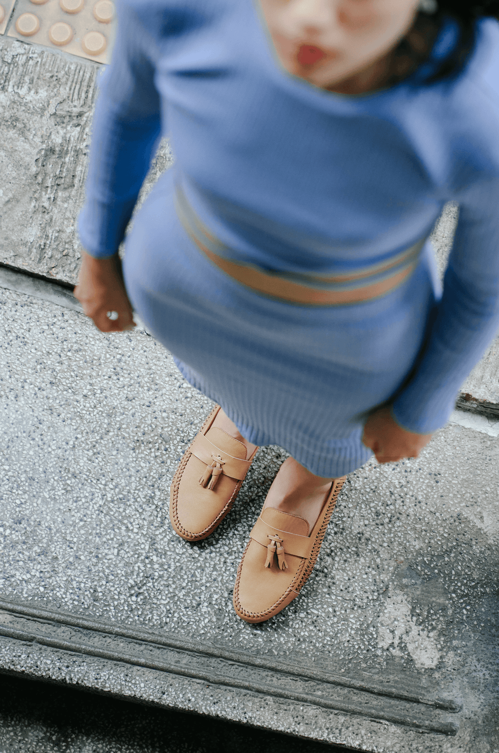 LEATHER LAB - Round-Toe Lace-up Loafers – LEATHER LAB STORE